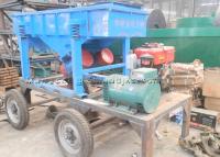 China Diesel Linear Vibrating Screen 500×2000mm 960RPM with 0.05-5 t/h Capacity for Industrial Powder Separation for sale