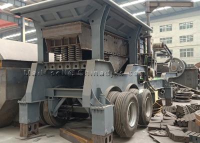 China Hengyang 4.5m Height 47T Mobile Impact Crusher Plant with 160-250 t/h Capacity for Highway Construction for sale