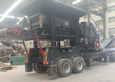 China 400×1430mm Feed Opening Mobile Crusher Plant 180TPH Capacity for Construction Waste Recycling for sale
