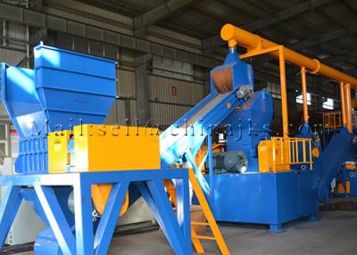 China 2000KG/H 145KW Cables Waste Processing Plant with 97% Separation Rate for Copper and Aluminum Recycling for sale