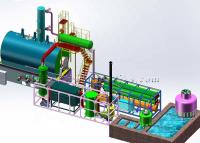 China 30TPD 2.6x8m 16KW Waste Oil Distillation Plant for Diesel and Gasoline Production for sale