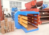 China 45kW Horizontal Auto Tie Baler with 100-Ton Pressure for Waste Paper Recycling - 5-12 Tons/Hour Capacity for sale