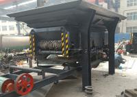 China 30KW 800TPH 180RPM Industrial Mud Stone Debris Separator with Hopper and Belt Conveyor for sale