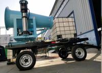 China Plastic Water Tank Rubber Tyre Cannon Sprayer 3.0Mpa 4.8KW 30m Range for sale