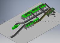 China Turnkey 500KW 20hrs 6000m² Solid Waste Processing Plant for Municipal and Industrial Waste Recycling for sale