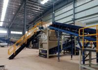 China Ballistic Separation 2.2KW 5.5KW Green Waste Processing Plant for sale