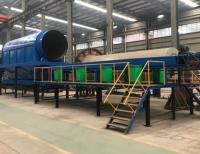 China Carbon Steel Q235 20t/h Animal Manure Fertilizer Production Line 380V for sale