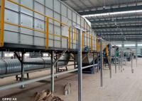 China Carbon Steel Q235 20t/h Animal Manure Fertilizer Production Line 380V for sale