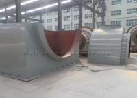 China PLC DCS Controlled Gypsum Rotary Calcination Kiln 130TPH Vertical Cooler for sale
