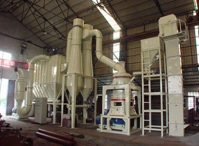 China 15t/h Feldspar Calcium Carbonate Powder Grinding Plant 20-3250 Mesh for sale