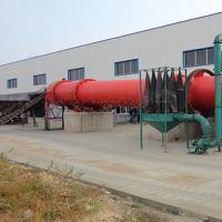 China ISO9001 Diamond Powder Rotary Drum Dryer 11Kw 15t/H For Sand Clay Slag for sale