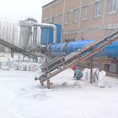 China Aluminum Hydroxide Sludge Rotary Dryer 30kW 1100kg/h Evaporation for Metal Powder Drying for sale
