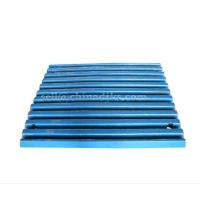 China High Manganese Steel Jaw Crusher Plate Heat Treatment Wear Resistance 250mm for sale