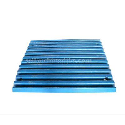 China High Manganese Steel Jaw Crusher Plate Heat Treatment Wear Resistance 250mm for sale