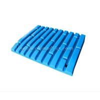 China Manganese Steel Jaw Crusher Cheek Plates Water Toughening Treatment 18Cr2 for sale
