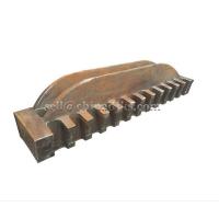 China Modified Manganese Steel Hammer Crusher Grate 1200x800mm Wear Resistant for sale