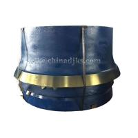 China ZGMn18Cr2 Metamorphic High Manganese Steel Cone Crusher Bowl Liner 150mm Thickness for sale