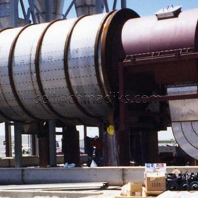 China Q235 Single Shell Rotary Dryer Machine for Coarse Grained Materials 3-8 rpm for sale