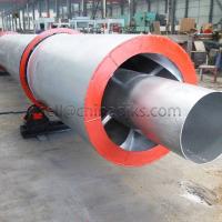 China Wet Type Double Shell Rotary Drum Dryer 25TPH for Silica Sand Drying for sale