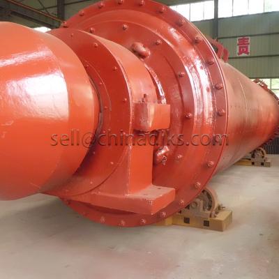 China Ultra Fine Powder Mineral Ball Mill Dry Grinding 55t/H 17.83r/min for sale