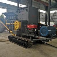 China 240t/H Crawler Track Mounted Mobile Hammer Crusher For Aggregate Quarries for sale