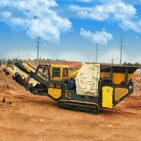 China Crawler Mounted Mobile Impact Crusher 250tph for Construction Waste Recycling for sale