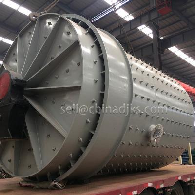 China Bentonite Grinding Batch Ball Mill and Rotary Dryer 30% Moisture Capacity for Food Industry for sale