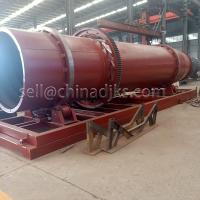 China Mounted Stone Rotary Dryer 100tph Capacity for Stone Washing Plant Efficient Drying for sale