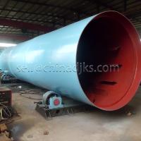 China Rotary Dryer for Fluorite Beneficiation 0.7-150t/h Capacity 100-700°C for sale