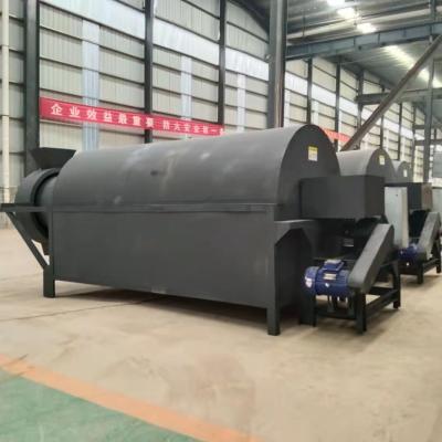 China Electric Heating Rotary Drum Dryer for Silica Sand Clay 200-5000kg Output for sale