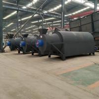 China Electric Heating Rotary Drum Dryer for Silica Sand Clay 200-5000kg Output for sale