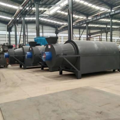 China Small Rice Sand Food Rotary Drum Dryer Machine 200-5000KG Capacity with 10-15 Second Drying Time for sale