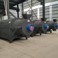 China Automatic Counter Current Rotary Frying Oven Dryer 200-5000kg Output Industrial for sale
