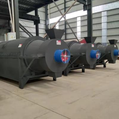 China Automatic Counter Current Rotary Frying Oven Dryer 200-5000kg Output Industrial for sale