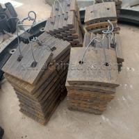 China Steel Shipbuilding Casting Mining Crusher Protecting Casting Plate / Sieves for sale