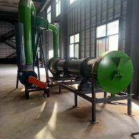 China Organic Fertilizer Rotary Drum Dryer 1200mm-2400mm Diameter for Uniform Drying for sale