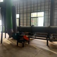 China Organic Fertilizer Rotary Drum Cooler 1000mm-2000mm Diameter for Waste Manure Cooling for sale