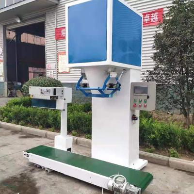 China Automatic Fertilizer Bag Packing Machine 10-25kg DCS-25F Screw Feeder for sale