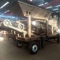 China Customized Mini Box Hammer Crusher 100t/h Portable Stone Crushing Machine for sale