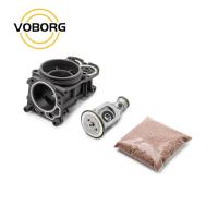 China Wabco Tesla Model X Air Suspension Compressor Kit 102791100G 102791100F 12V for sale