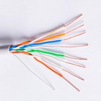 China 4 Winding Pairs 100m Cat5e Lan Cable Unshielded Twisted Pair for sale