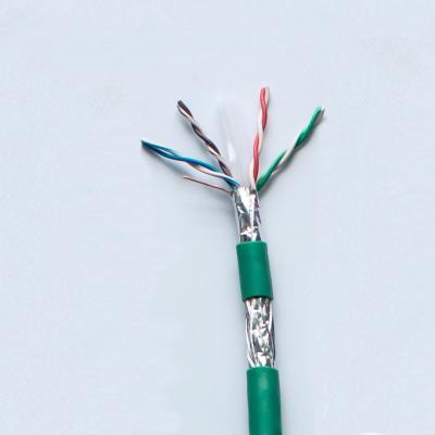 China 4 Pair 305 Meter Cat6 SFTP Cable Outer Diameter 7.00mm for sale