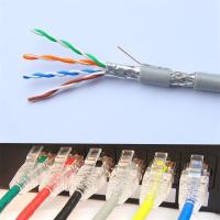 China FTP 4 Pairs 24AWG 1000 Ft Cat5e Ethernet Cable HDPE Insulation for sale