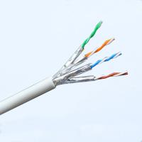 China Cat6A FTP 10gb Ethernet Network Cables OD 6.2mm BC 0.58mm for sale