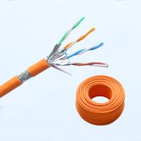 China 4Pairs Rj45 SFTP Patch Cable 23AWG Cat 7 Ethernet Cable Roll for sale