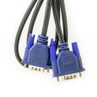 China Soger HDPE Insulation 15 PIN VGA Cable 50m For Computer Monitor for sale