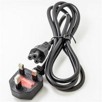 China 3PIN 1.5m Computer Monitor Power Cord 3 Prong UK C5 Plugs for sale
