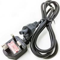 China 3PIN 1.5m Computer Monitor Power Cord 3 Prong UK C5 Plugs for sale