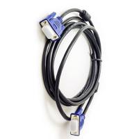 China 75ohms Computer VGA Cable 3 5 VGA Male To Male Monitor Cable for sale
