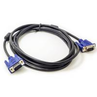 China 75ohms Computer VGA Cable 3 5 VGA Male To Male Monitor Cable for sale